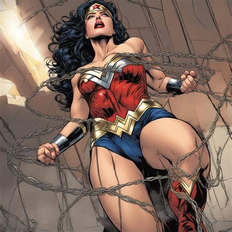 Wonder Woman's Futile Escape Attempt by SK132 on DeviantArt