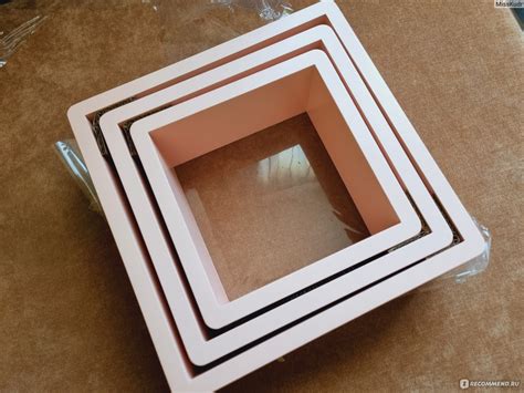 Набор настенных полок Spaceo Cube 20x20 см/24x24 см/28x28 см - «Где ...