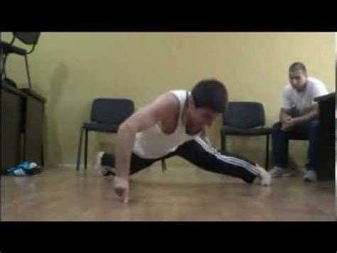 Most two finger push ups (one arm) in one minute - Kukuri Salbishvili ...