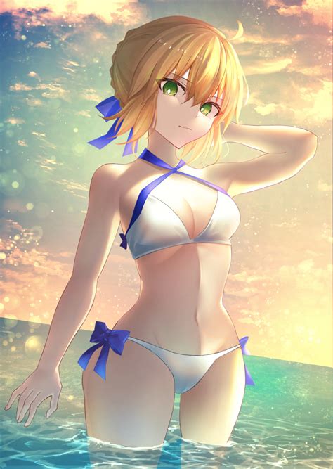 Archer (Artoria Pendragon) - Saber (Fate/stay night) - Image by Issei ...