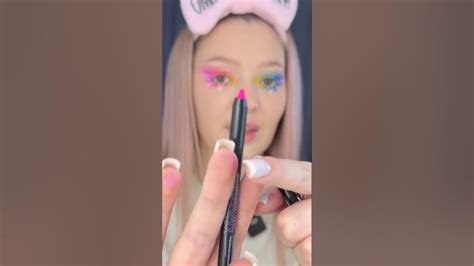 Яркие НЕОНОВЫЕ карандаши за 136 руб🔥 #makeuptutorial #makeup #макияж ...