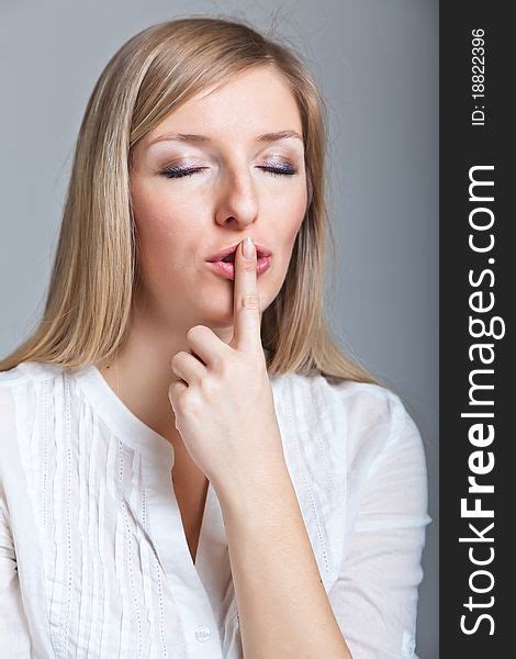 Woman Shh - Free Stock Images & Photos - 18822396 | StockFreeImages.com