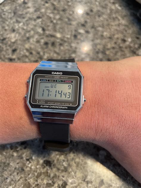 Casio A700 On A Two-piece NATO Strap R/casio