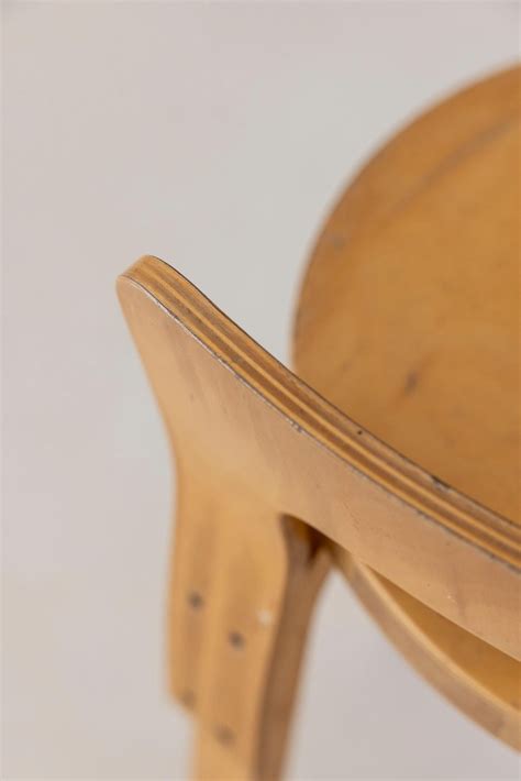 Midcentury pair of stools mod. K65 by Alvar Aalto for Artek For Sale at ...