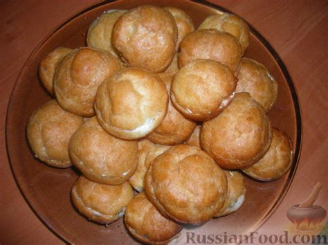 Профитроли, рецепты на RussianFood.com: 65 рецептов профитролей