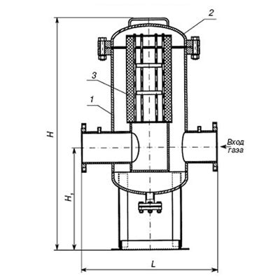 Газовый фильтр ФГ
