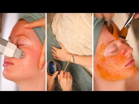 ASMR *SPA SOUNDS* Sensitive Skin Facial Treatment | Jadeywadey180 - YouTube