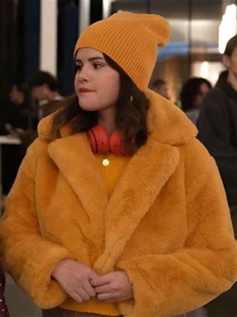 S04 Selena Gomez Only Murders in the Building Fur Jacket