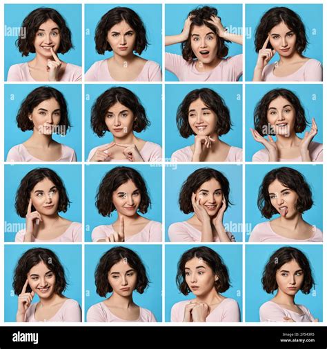Facial expressions fear Cut Out Stock Images & Pictures - Alamy