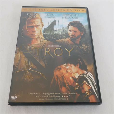 Troy 2 DVD set 2004 Full Screen Brad Pitt Eric Bana Orlando Bloom Diane ...