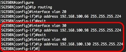 Configure VLAN Interface IPv4 Address on an Sx350 or SG350X Switch ...