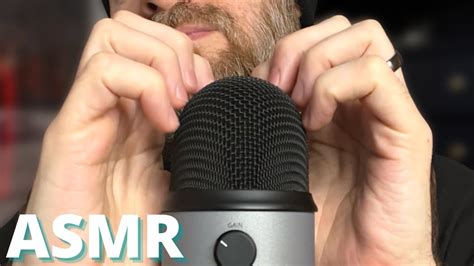 ASMR Intense Mic Touching Sounds - Tapping, Scratching, Foam Triggers - YouTube