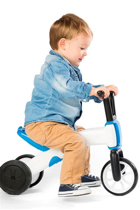 Chillafish Bunzi 2-in-1 loopfiets blauw | wehkamp