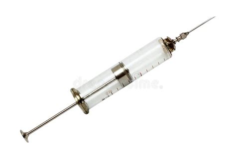 Large Syringe with Thick Needle Stock Image - Image of science ...