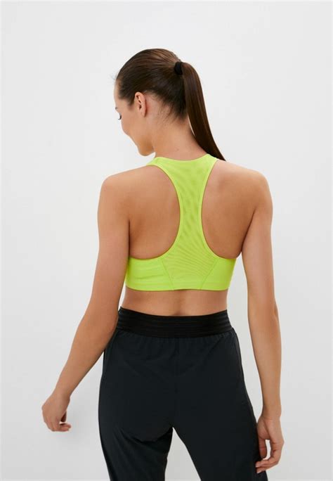 Топ спортивный Nike NIKE VICTORY SHAPE BRA NFS, цвет: зеленый ...