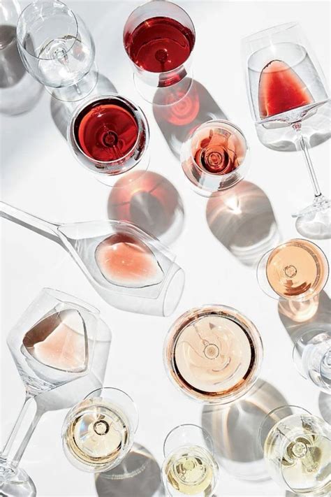 Wine Glasses with Different Wines