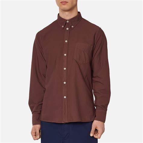 Мужская рубашка Universal Works Everyday Oxford, 22667-RAISIN