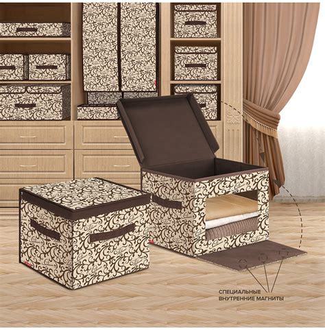 Короб стеллажный с крышкой, откидная стенка — Купить за 8 745