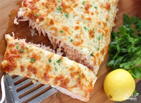 Запеченная семга с сыром - пошаговый рецепт с фото на Повар.ру