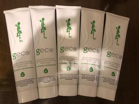 Паста для очистки рук от сильных загрязнений Geco — купить в ...