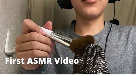 My First ASMR Video (Trying ASMR) - YouTube