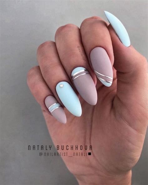 Самый нежный маникюр 2025 – модные новинки, идеи | Matte nails design ...