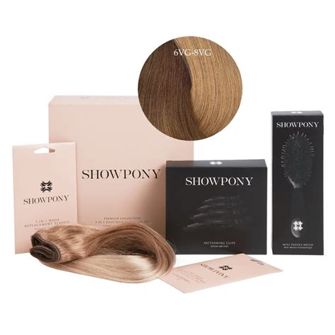 Showpony - zestaw Clip-In Box Set Cool Brown Ombre Sklep Hair2go