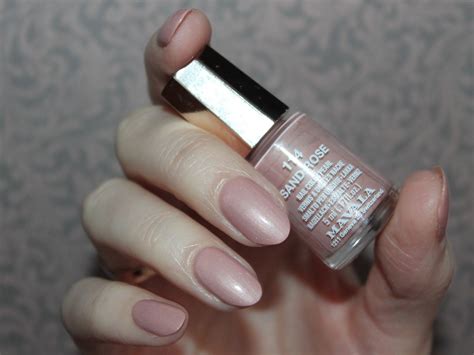 Mavala Nail polish #315 Amethyst, #114 Sand rose & #353 Gold bronze