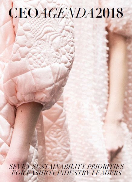Global Fashion Agenda lists seven sustainability priorities for fashion ...