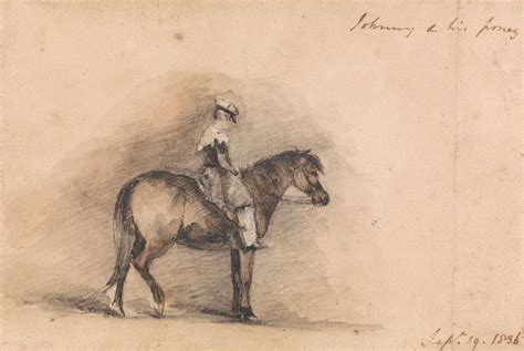 Johnny and His Pony | Free Photo - rawpixel