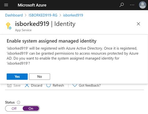 Quick-Start: Connect ASP.NET to Azure SQL with an Azure managed identity - EntityAdam