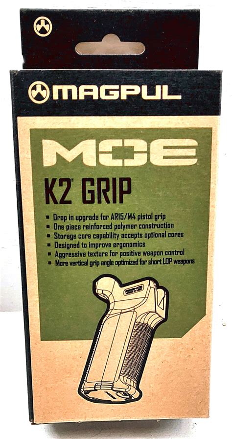 Magpul - MOE-K2 Grip BLK - Nova Tactical