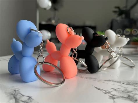 Balloon Dog Keychains | Balloon dog, Balloons, Keychain