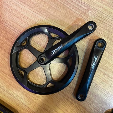 Prowheel alloy 52T 170L, Sports Equipment, Bicycles & Parts, Parts ...
