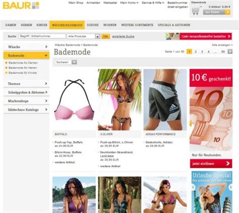Baur | Bademode.com | Online-Shops, Bademoden, Bikini & Beachwear-Trends