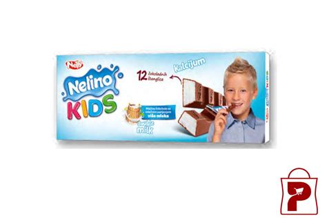 Supermarketi Plitvice. Nelino Kids mlečna čokolada 150g
