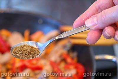 Поджарка из свинины со сладким перцем. Рецепт с фото