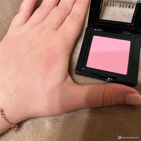 Румяна Bobbi Brown Blush - «Peony. Чудесные матовые румяшки для ...