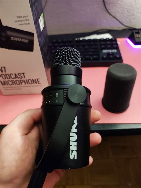 Shure MV7 z gąbką od SM7B dynamiczny na USB i XLR | Warszawa | Kup ...
