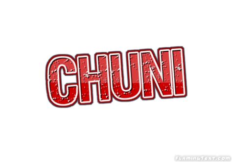 Chuni Logo | Free Name Design Tool from Flaming Text