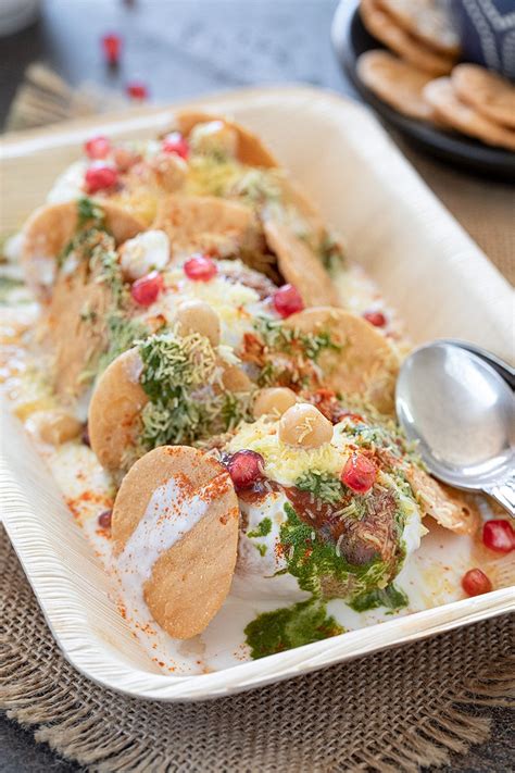Dahi Bhalla Papdi Chaat ( Diwali snack) - Ruchiskitchen