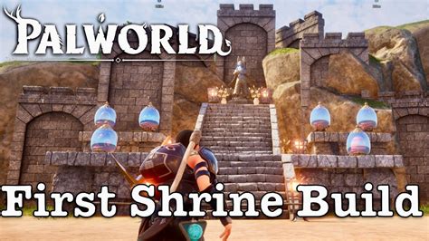 PALWORLD First Shrine Build / Speed Build Video - YouTube