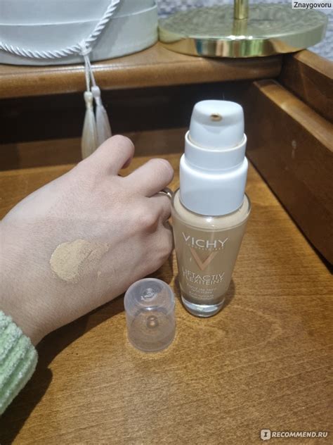 Тональный крем Vichy Liftactiv Flexilift Teint - «Лёгкий тональный крем ...