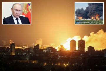 Putin bombards Ukraine with drone & missile blitz killing at least 3 & injuring 21 after Op ...