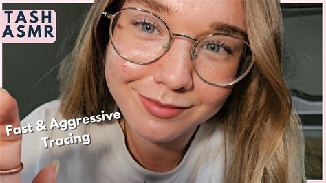 ASMR Fast & Aggressive Tracing + Tapping - YouTube