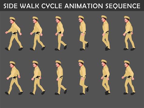 Walk Cycle Animation Reference Images - Free Download on Freepik