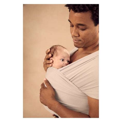 ERGOBABY Sling - nosiljka, traka Aura Sustainable Mesh marama - Soft ...