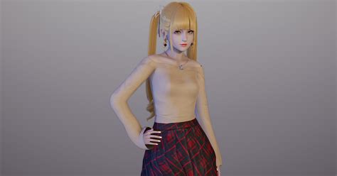 3D computer graphics, HoneySelect2, black stockings / 萝莉3/ロリ3 - pixiv