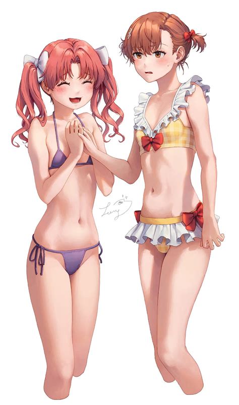 Mikoto & Kuroko in bikinis : r/toarumajutsunoindex