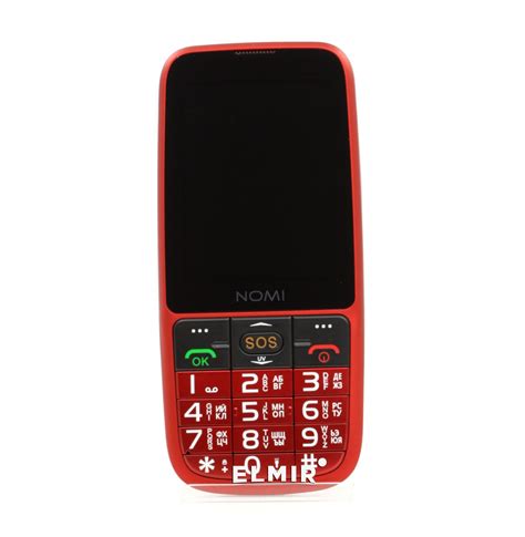 Мобильный телефон Nomi i281 Dual Sim Red купить недорого: обзор, фото ...